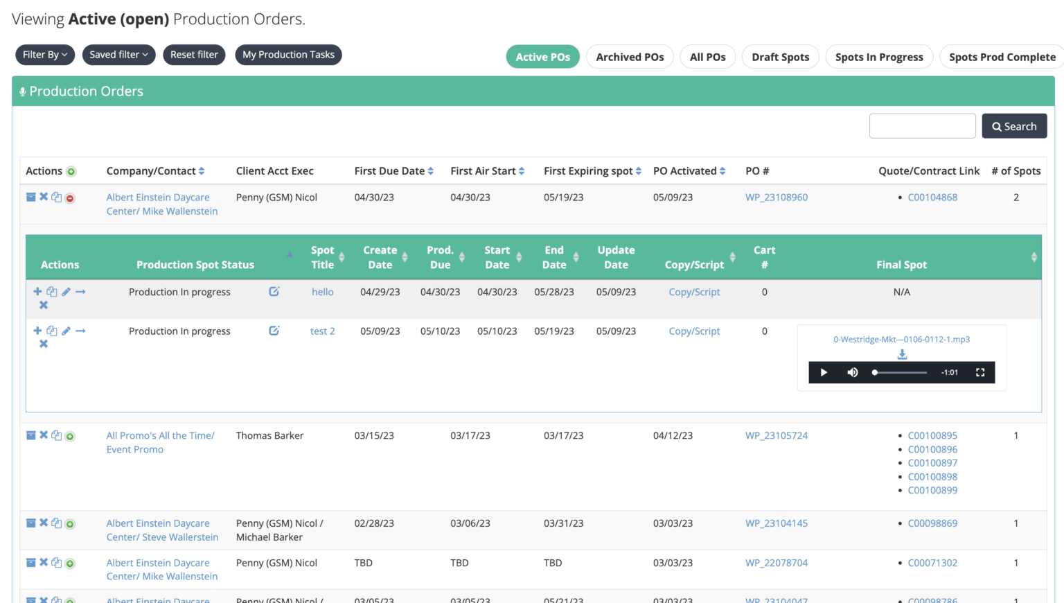 Creative Production Workflow - WAVSTAR